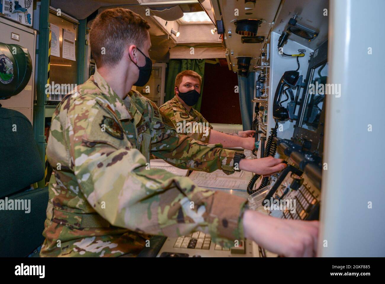 2nd Lt. William Young, 741st Missile Squadron missile combat crew ...