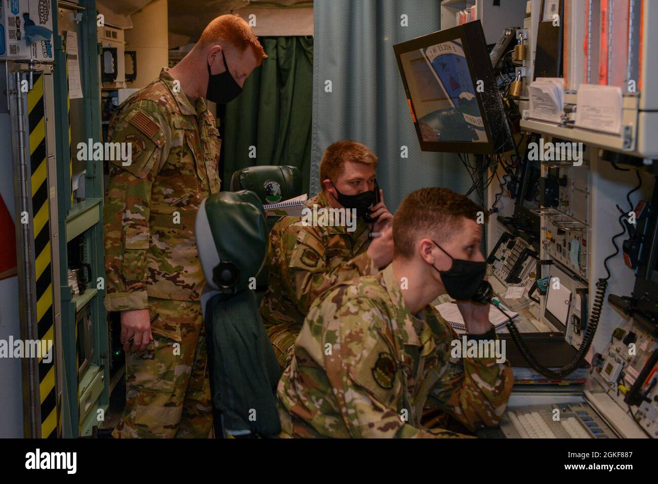2nd Lt. William Young, 741st Missile Squadron missile combat crew ...