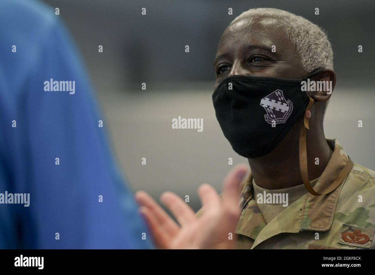 U.S. Air Force Col. Kevin Jacobs, 126th Mission Support Group commander ...