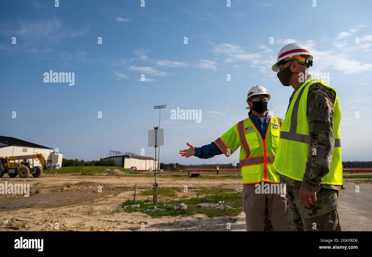 Tom Lavender, U.S. Army Corps of Engineers project manager at the Dover ...
