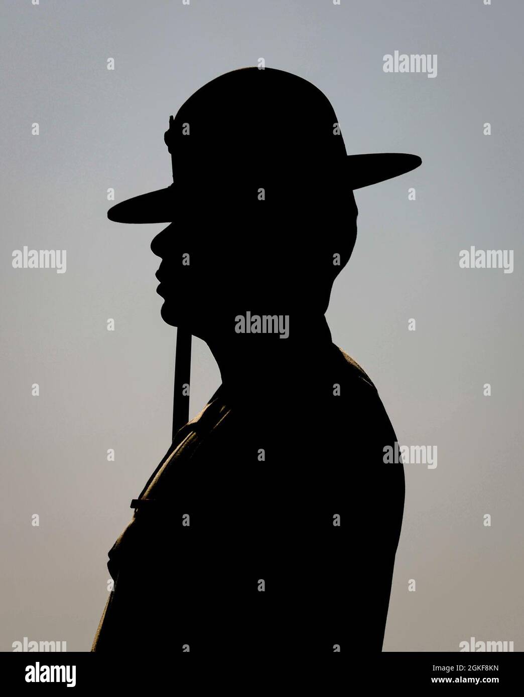 Sgt. Tyler K. Martin, a drill instructor with Charlie Company, 1st ...