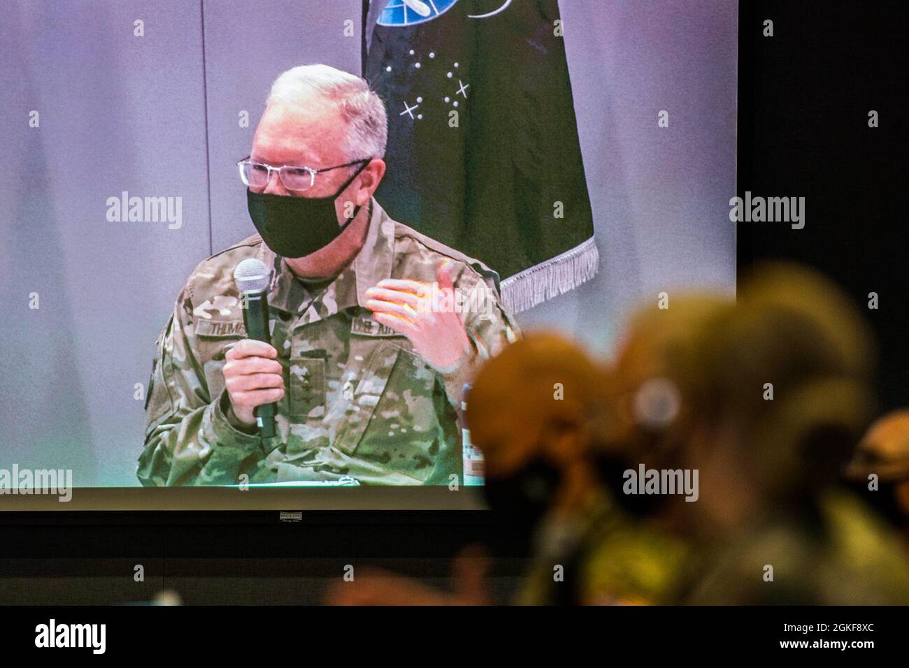 U.S. Air Force Lt. Gen. John F. Thompson, Space and Missile Systems ...