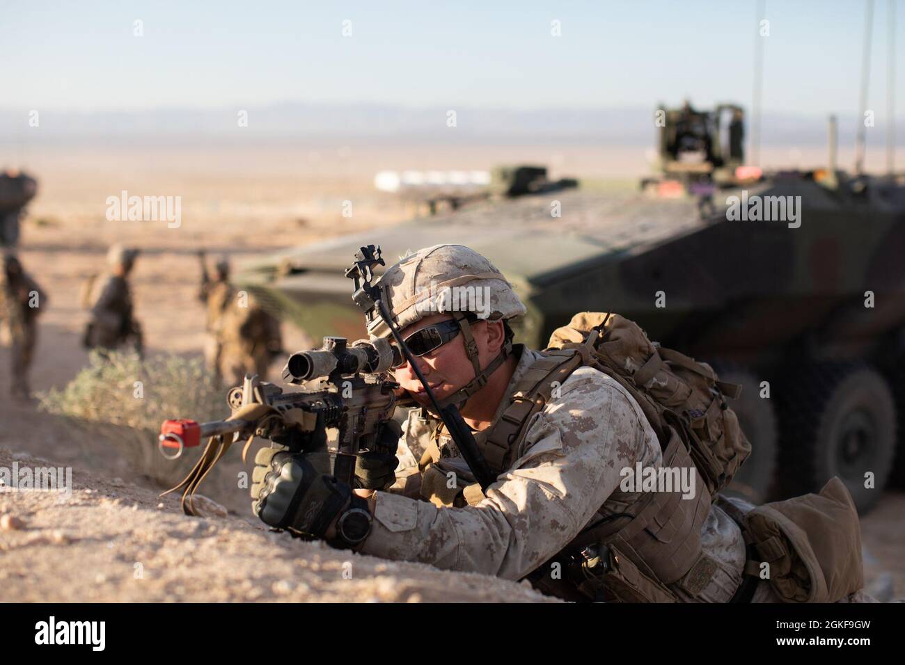 U.S. Marine Corps Sgt. Tanner Dawes, an infantry squad leader with ...
