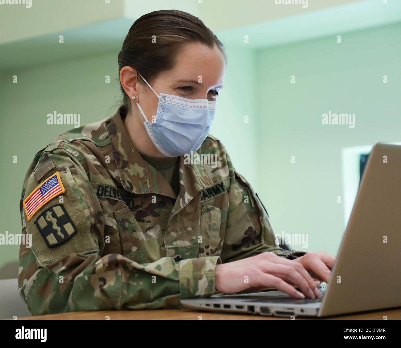 U.S. Army Lt. Col. Sally P. Delvecchio, a Red Hook, New York, native ...