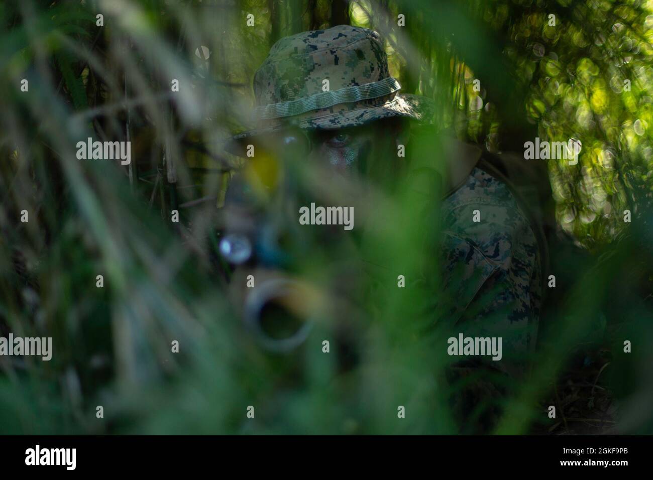 U.S. Marine Corps Cpl. Tyler Rautheaux, a mortarman with 2d Battalion ...
