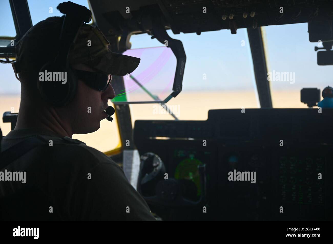 U.S. Air Force Capt. Andrew Theiss, a C-130J Super Hercules pilot ...