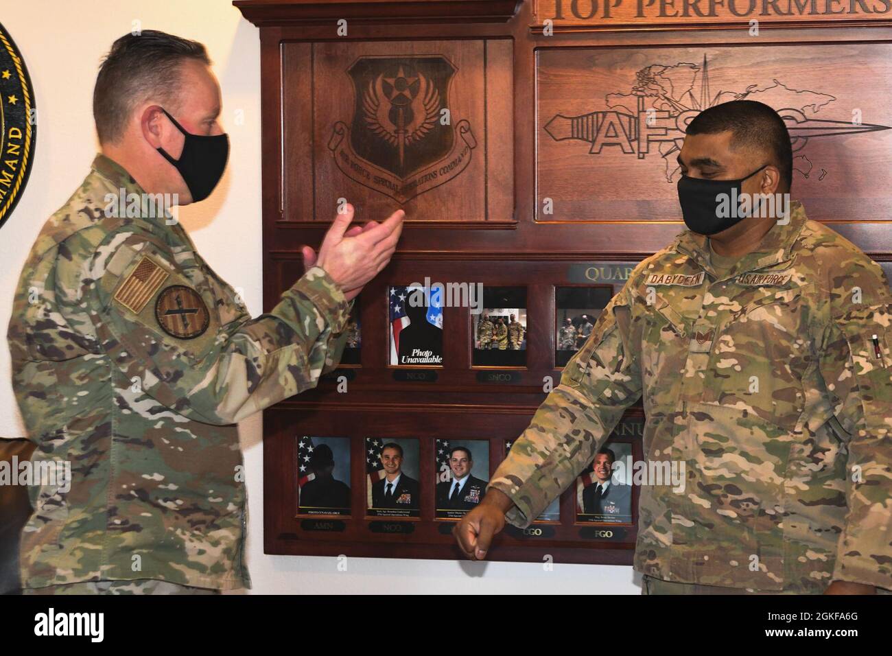 Chief Master Sgt. Cory Olson, command chief of Air Force Special ...