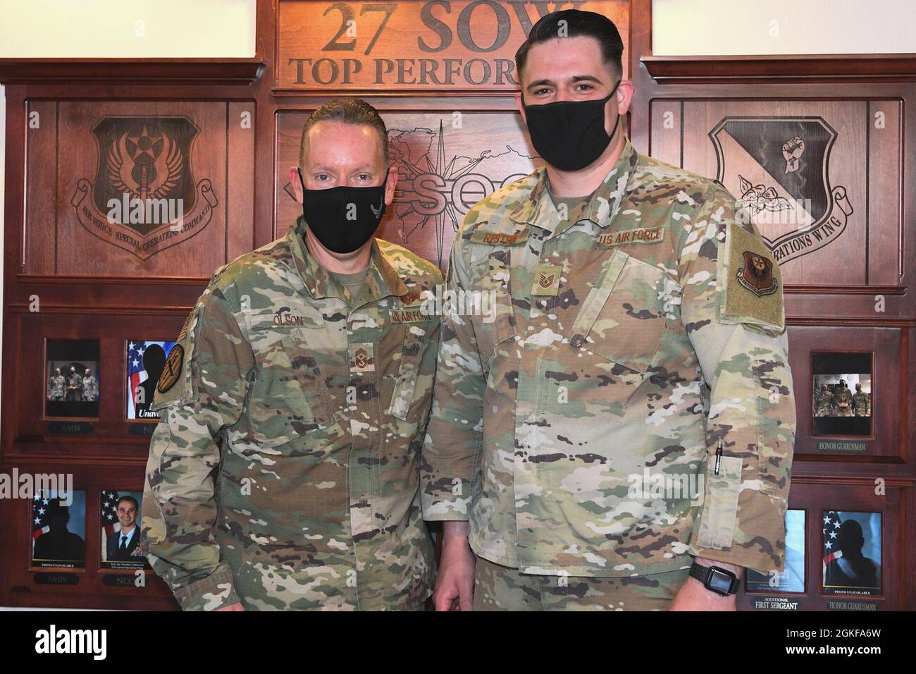 Chief Master Sgt. Cory Olson, command chief of Air Force Special ...
