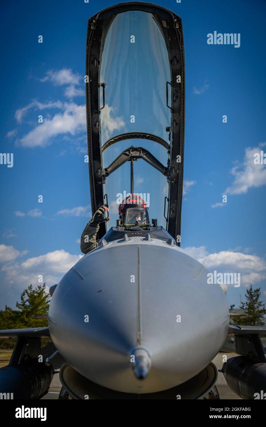U.S. Air Force Capt. Spencer “Boca” Rhoton, a 13th Fighter Squadron F ...