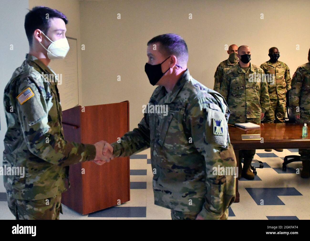 Command Sgt. Maj. Thomas Brehmer, brigade command sergeant major, 647th ...