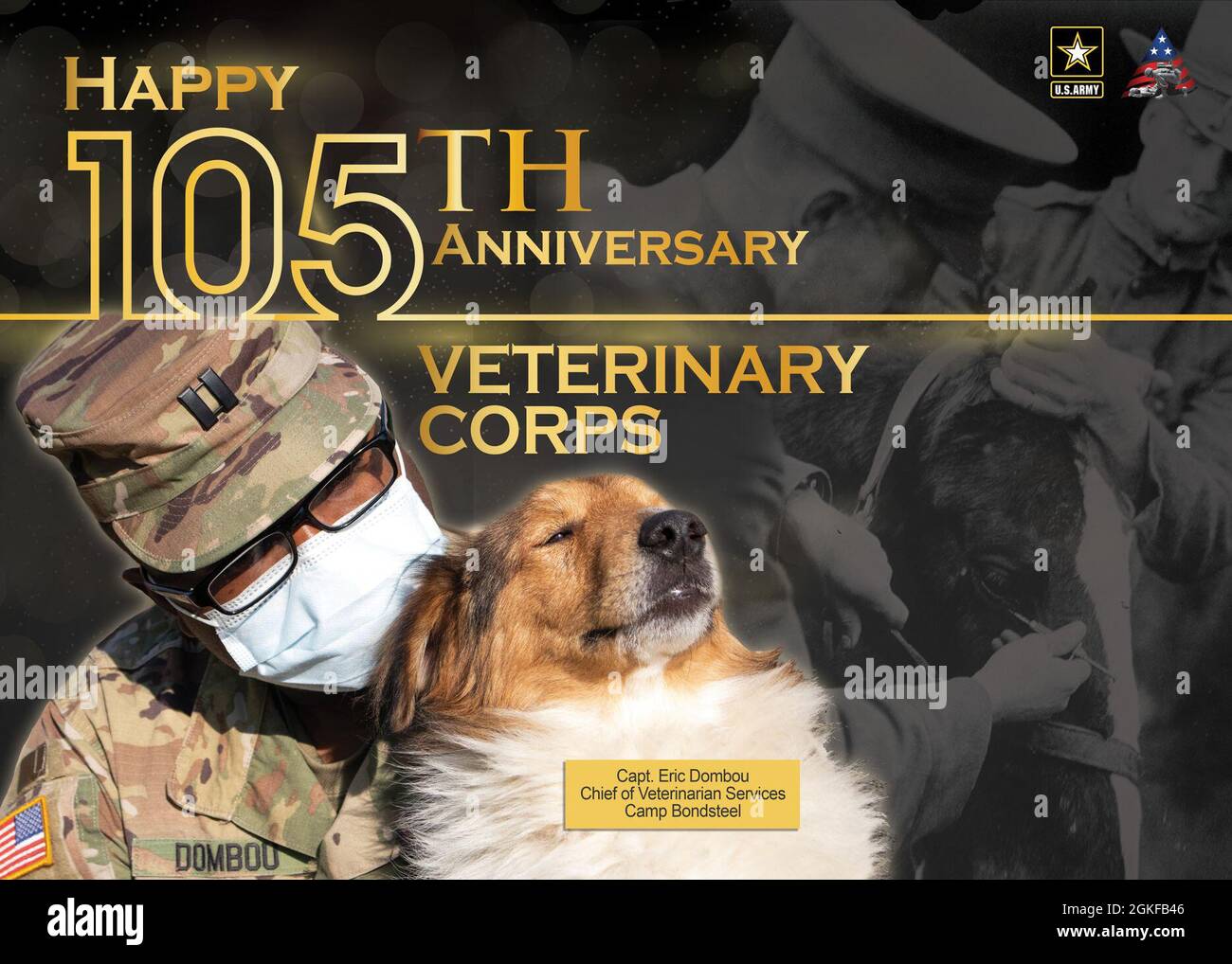 Happy birthday the U.S. Army Veterinary Corps (VC). The VC has provided ...