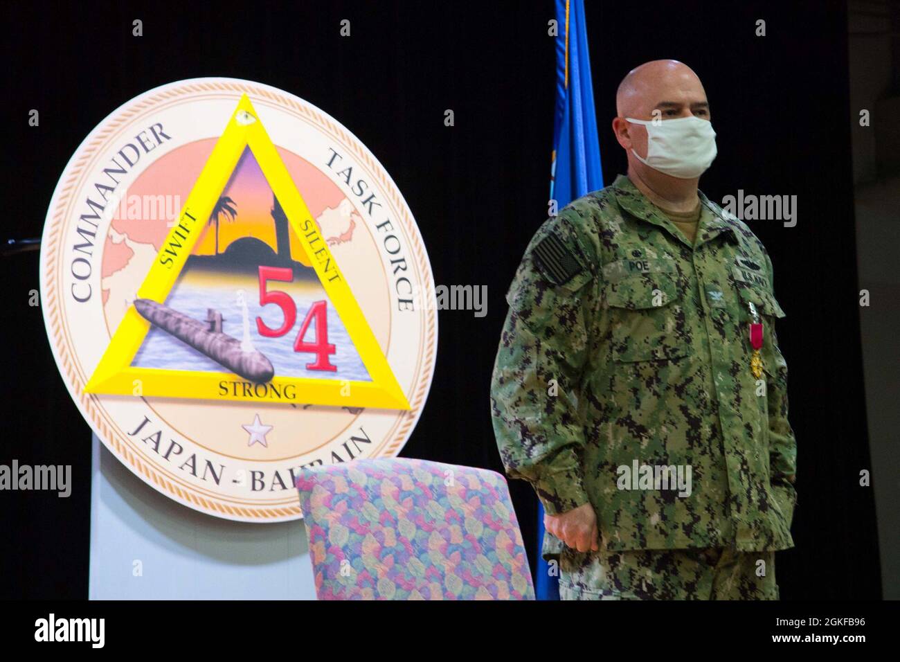 MANAMA, Bahrain (Apr. 8, 2021) – Capt. Tim Poe, from Patuxent River ...