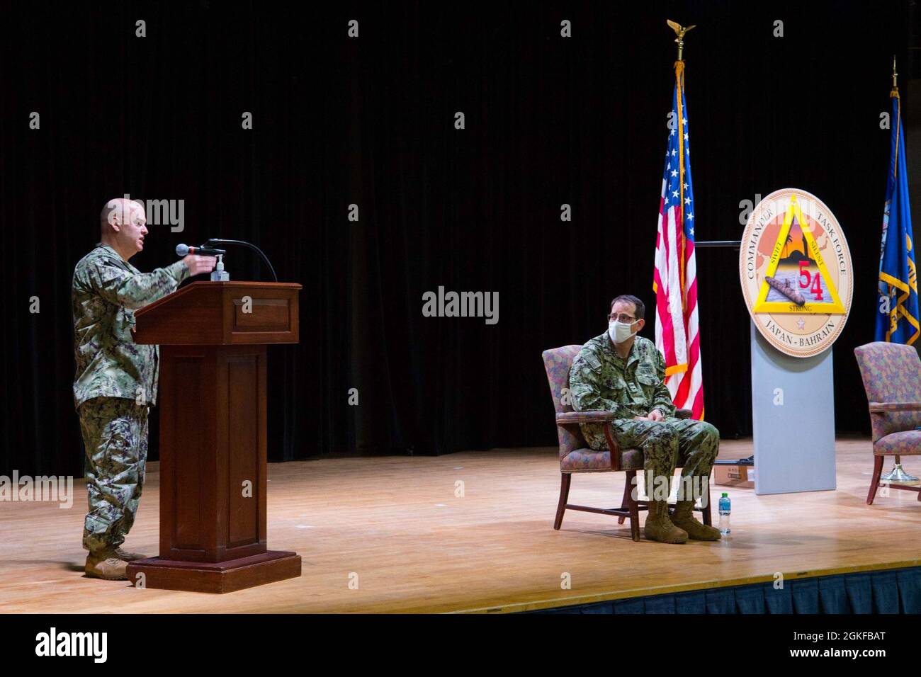 MANAMA, Bahrain (Apr. 8, 2021) – Capt. Tim Poe, from Patuxent River ...