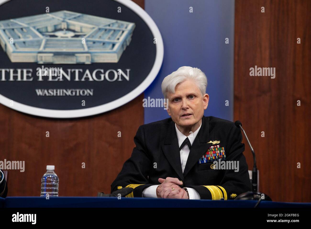 U.S. Navy Rear Adm. Gayle Shaffer, deputy surgeon general, U.S. Navy ...