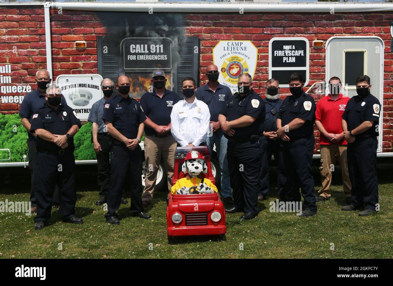 Members of the Marine Corps Base Camp Lejeune Fire and Emergency ...