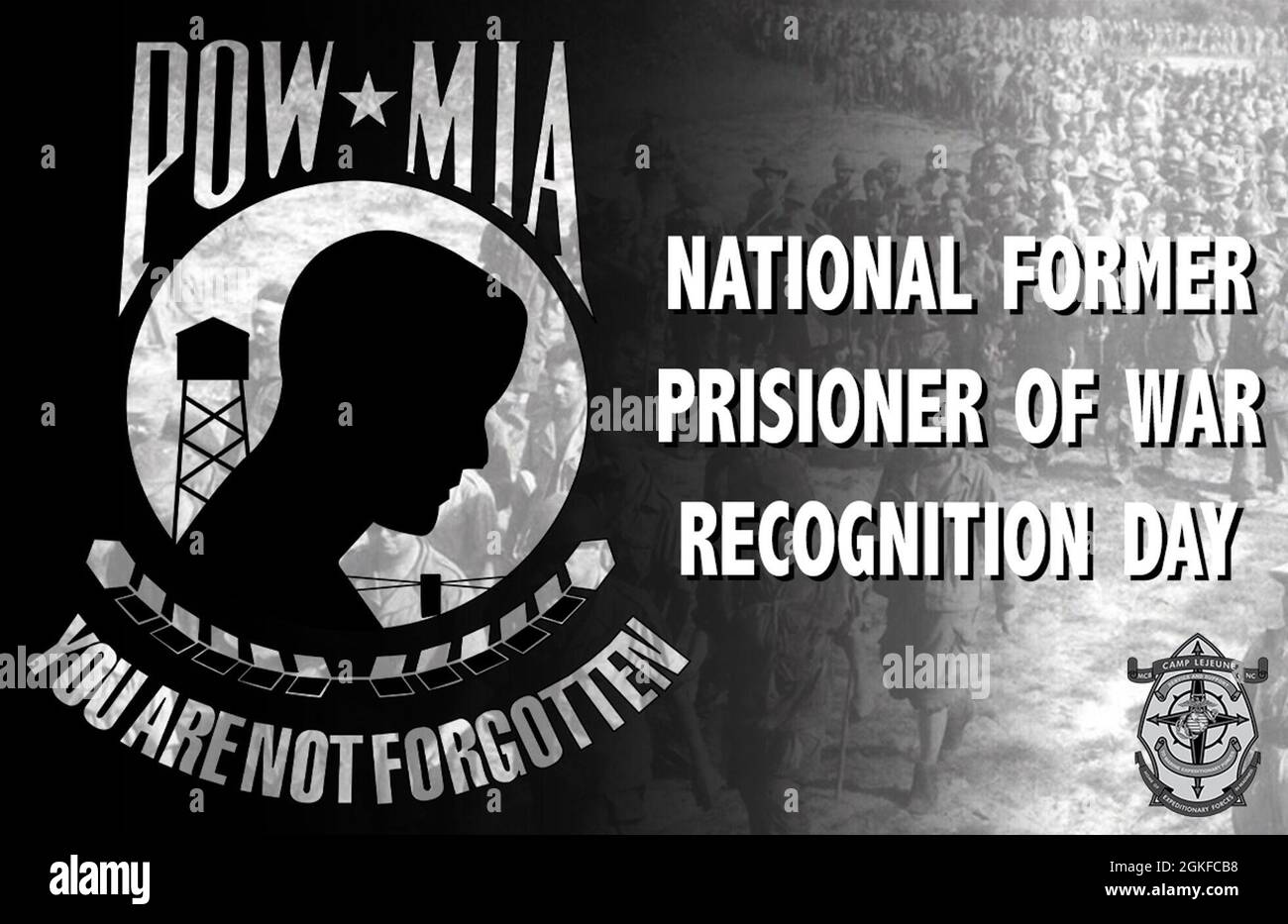 National former prisoner of war recognition day hi-res stock ...