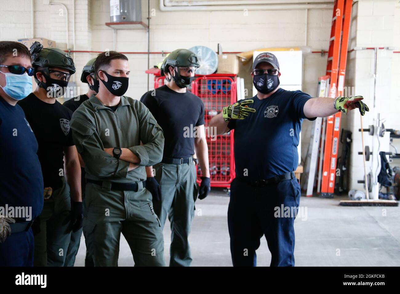 U.S. Marines with Marine Corps Air Station (MCAS) Cherry Point Special ...