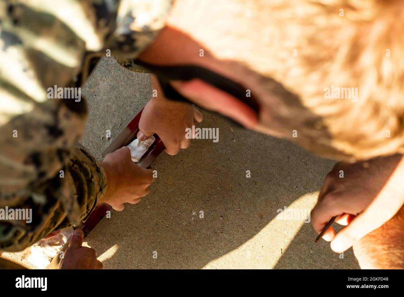 U.S. Marine Corps Staff Sgt. Michael Bennett, a Joint Terminal Attack ...