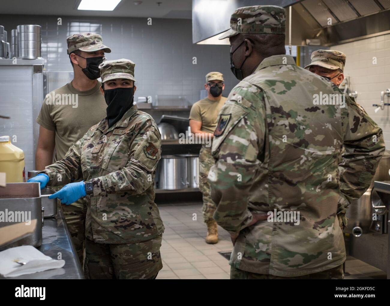 U.S. Air Force Chief Master Sgt. Maurice L. Williams, command chief ...