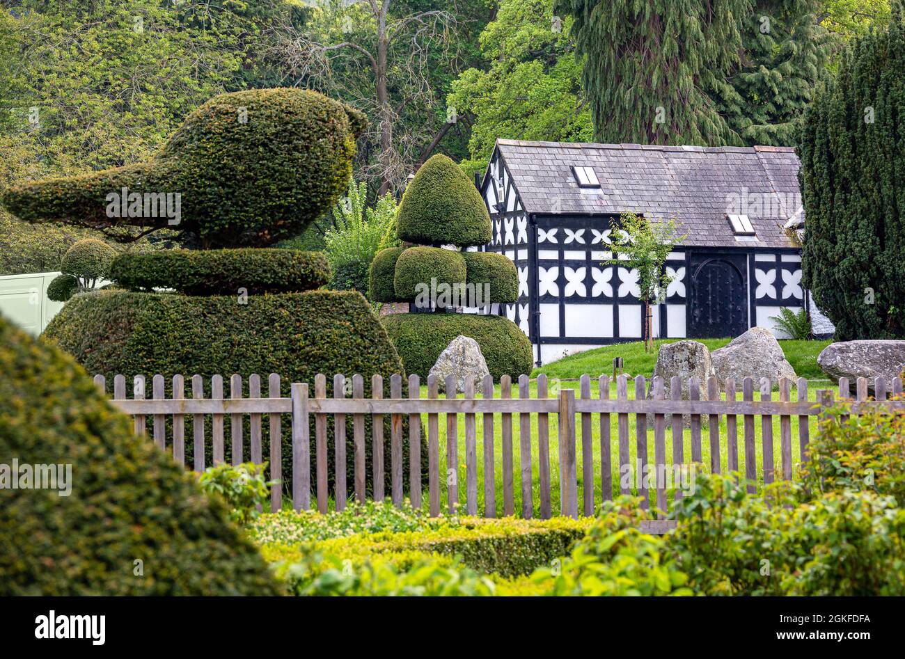 Plas Newydd is a historic house in the town of Llangollen, Denbighshire ...