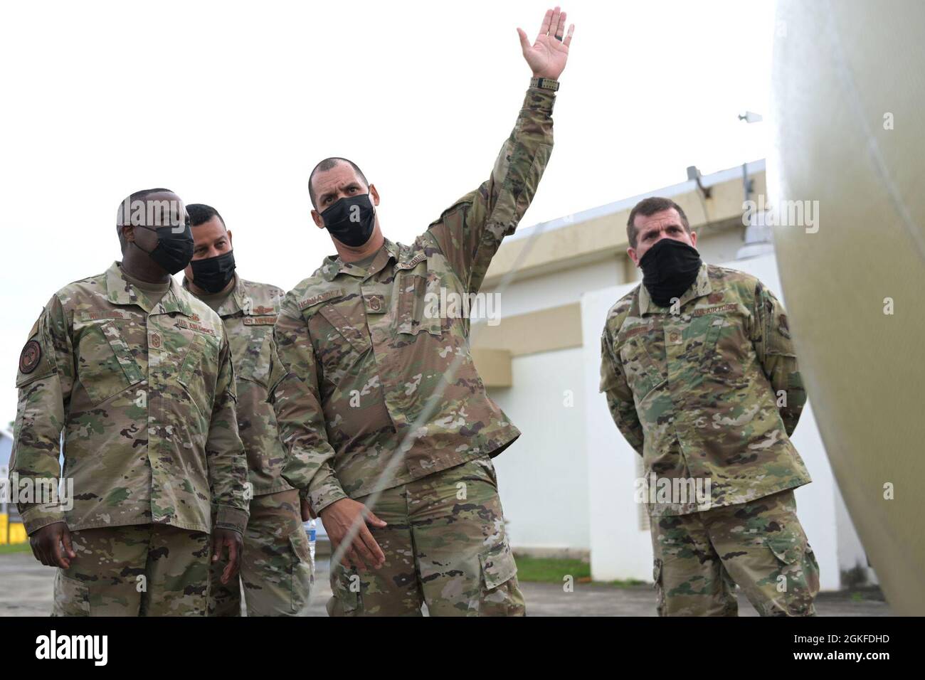 U.S. Air Force Chief Master Sgt. Maurice L. Williams, command chief ...