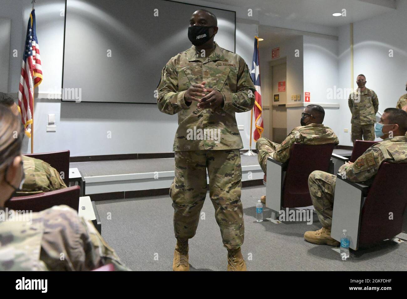 U.S. Air Force Chief Master Sgt. Maurice L. Williams, command chief ...