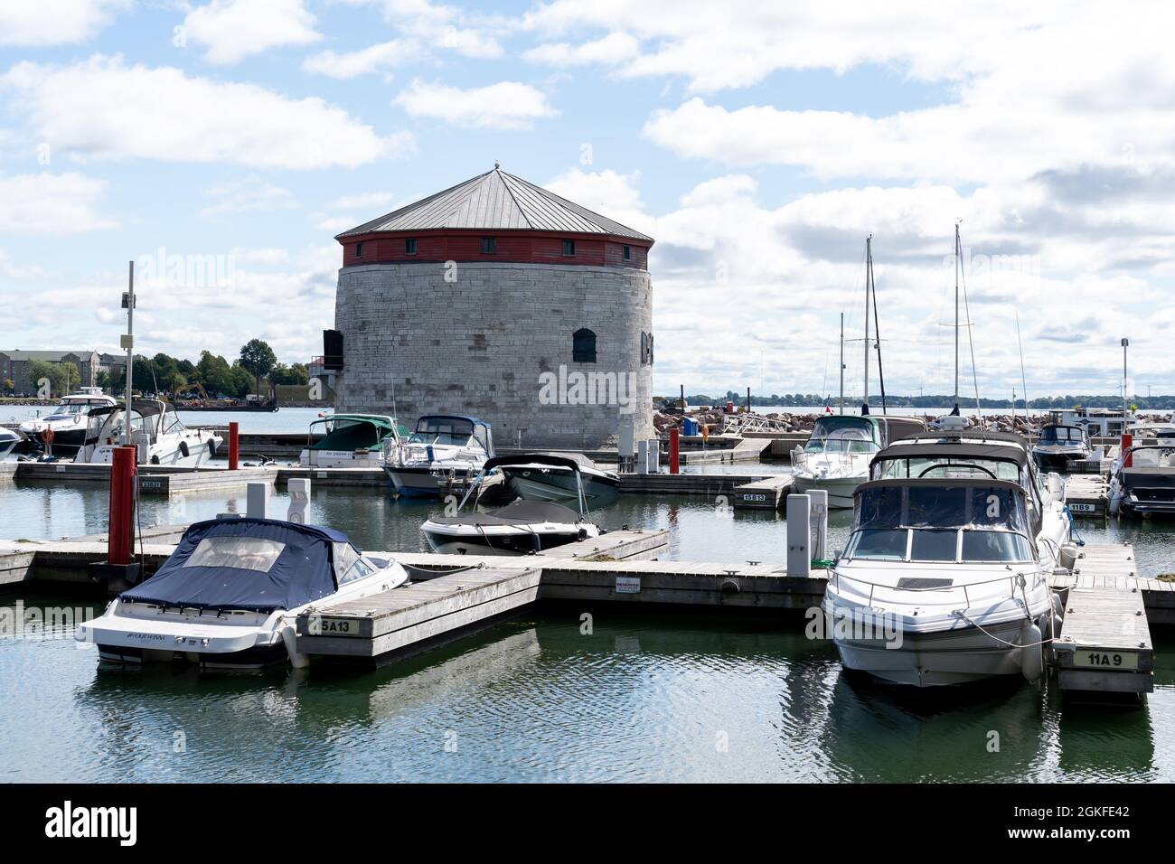 Kingston, Ontario, Canada - September 3, 2021: Murney Tower National ...