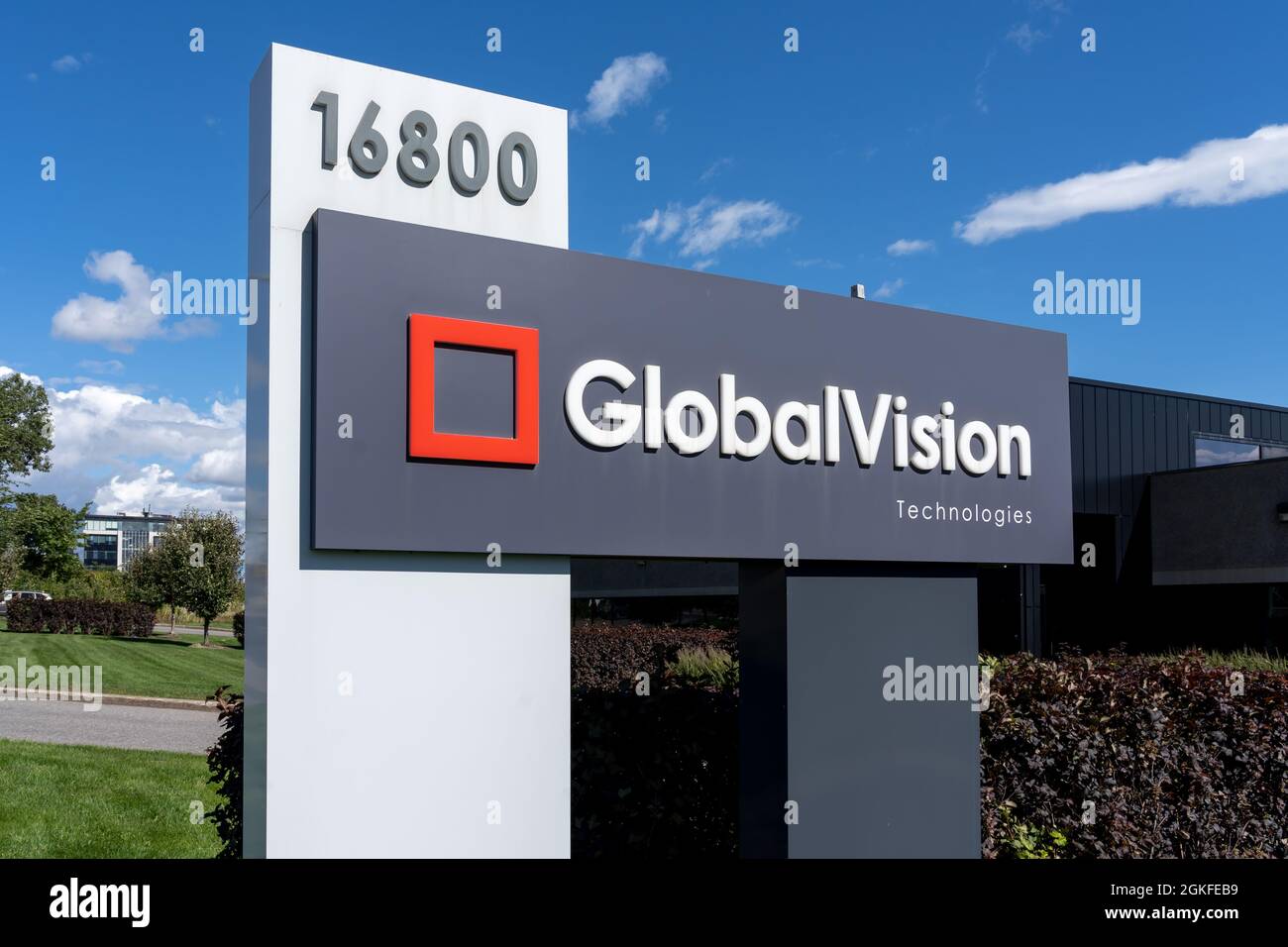 GlobalVision headquarters in Montreal, QC, Canada Stock Photo - Alamy