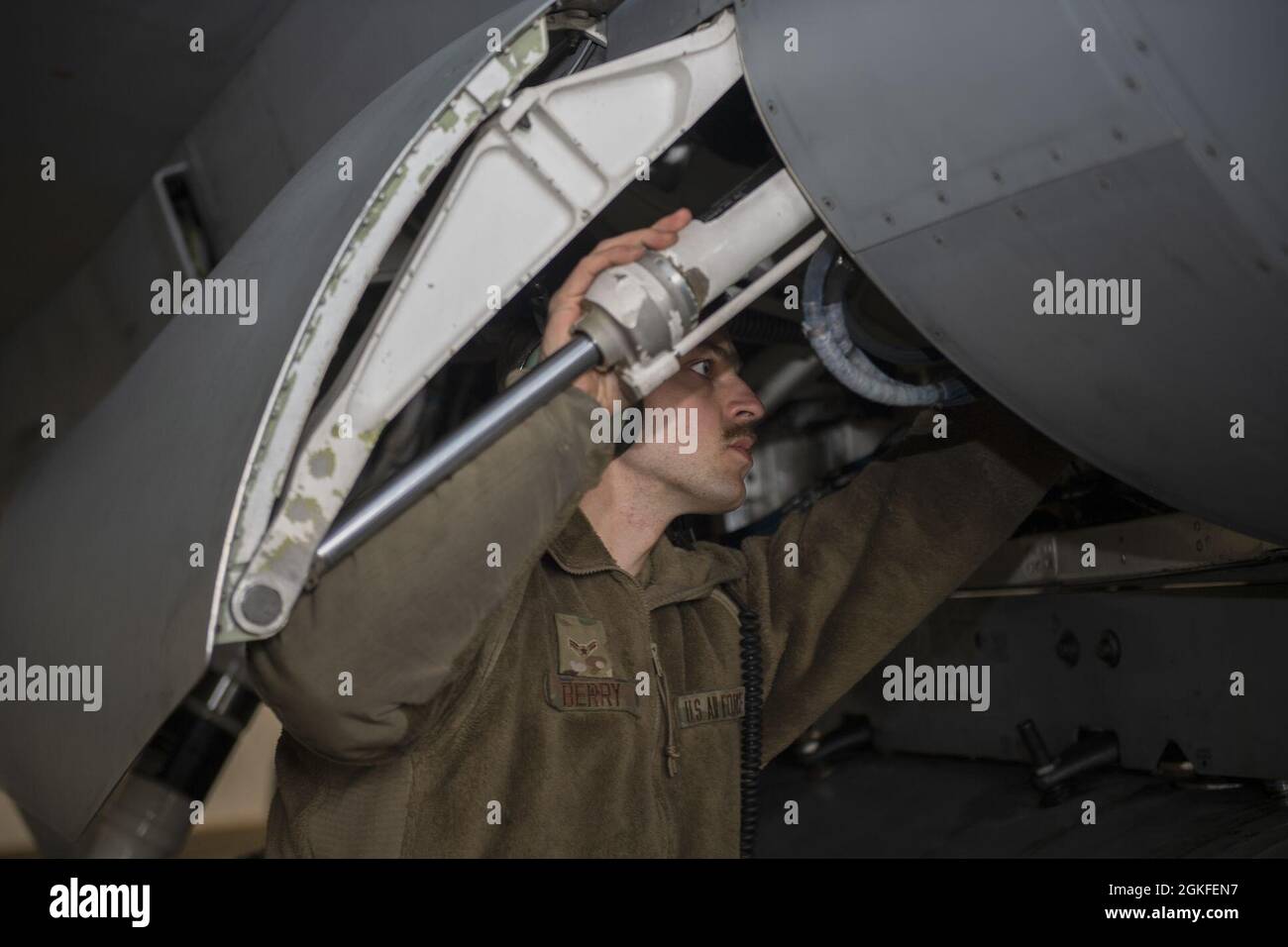 U.S. Air Force Airman 1st Class Brian Berry Jr., 52nd Aircraft ...