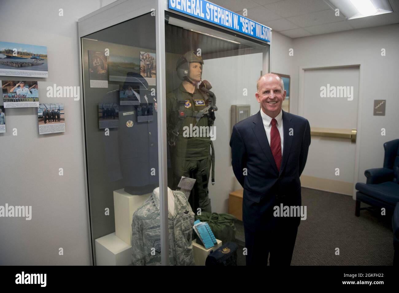 Retired Gen. Stephen Wilson, former Vice Chief of Staff of the Air ...