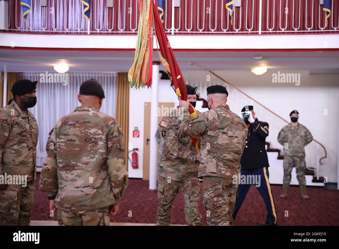 Lt. Col. Brandon H. Ungetheim, outgoing battalion commander of the 39th ...