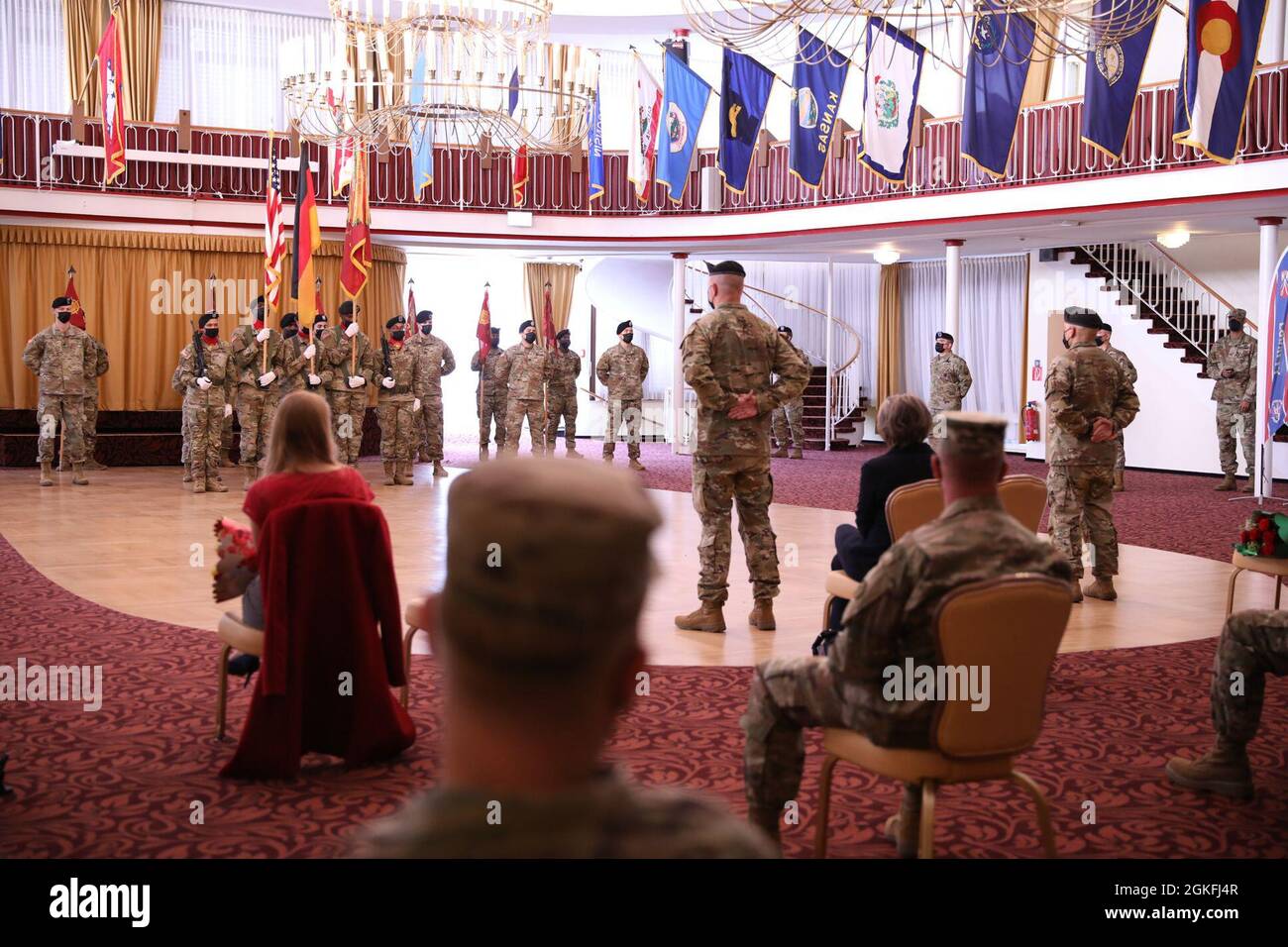 The 39th Transportation Battalion (MC) hosts their Change of Command ...