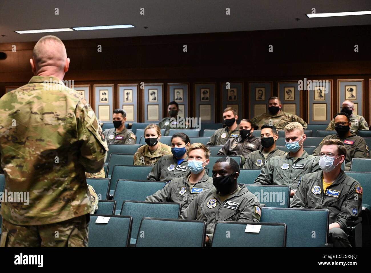 U.S. Air Force Chief Master Sgt. Chad Bickley, 18th Air Force command ...