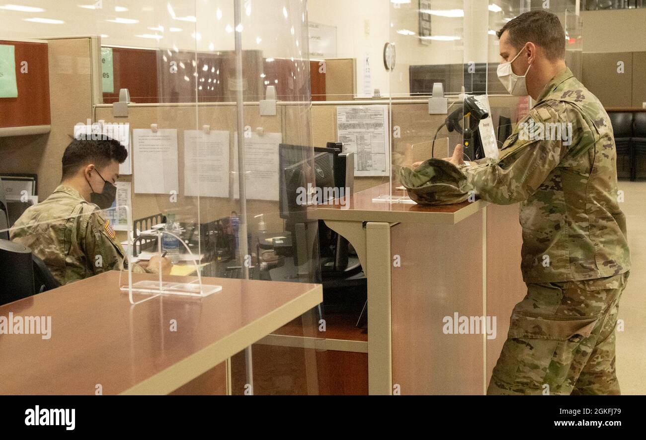 Soldiers from the 110th Chemical Battalion check and update their ...