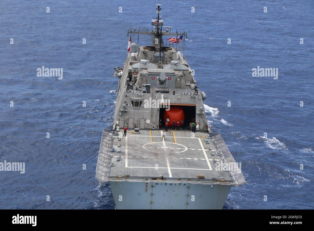 The freedom variant littoral combat ship uss wichita lcs 13 pr hi-res ...
