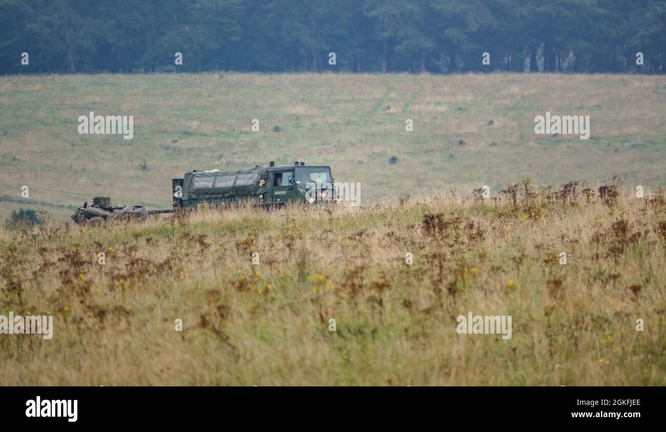 British army Steyr-Daimler-Puch BAE Systems Pinzgauer high-mobility 6x6 ...