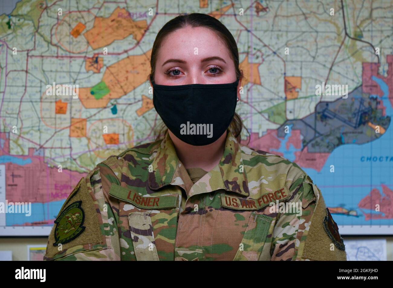 U.S. Air Force Senior Airman Brianna Lisner, 33rd Operations Support Squadron F-35A Lightning II ...