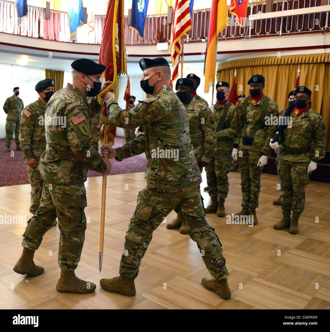 U.S. Army Lt. Col. Brandon H. Ungetheim, 39th Transportation Battalion ...