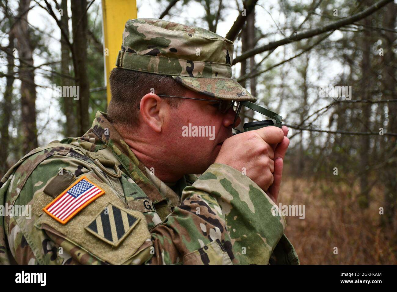 Sgt. David Gates, an Army Reserve physical therapist from Mesa, Arizona ...
