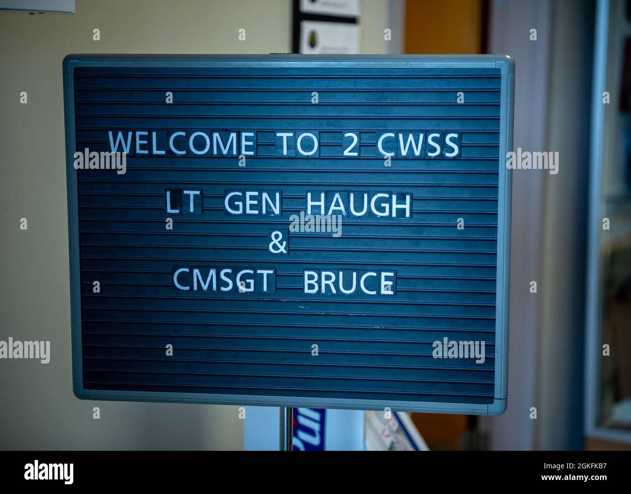 The 2nd Combat Weather Systems Squadron welcomes U.S. Air Force Lt. Gen ...