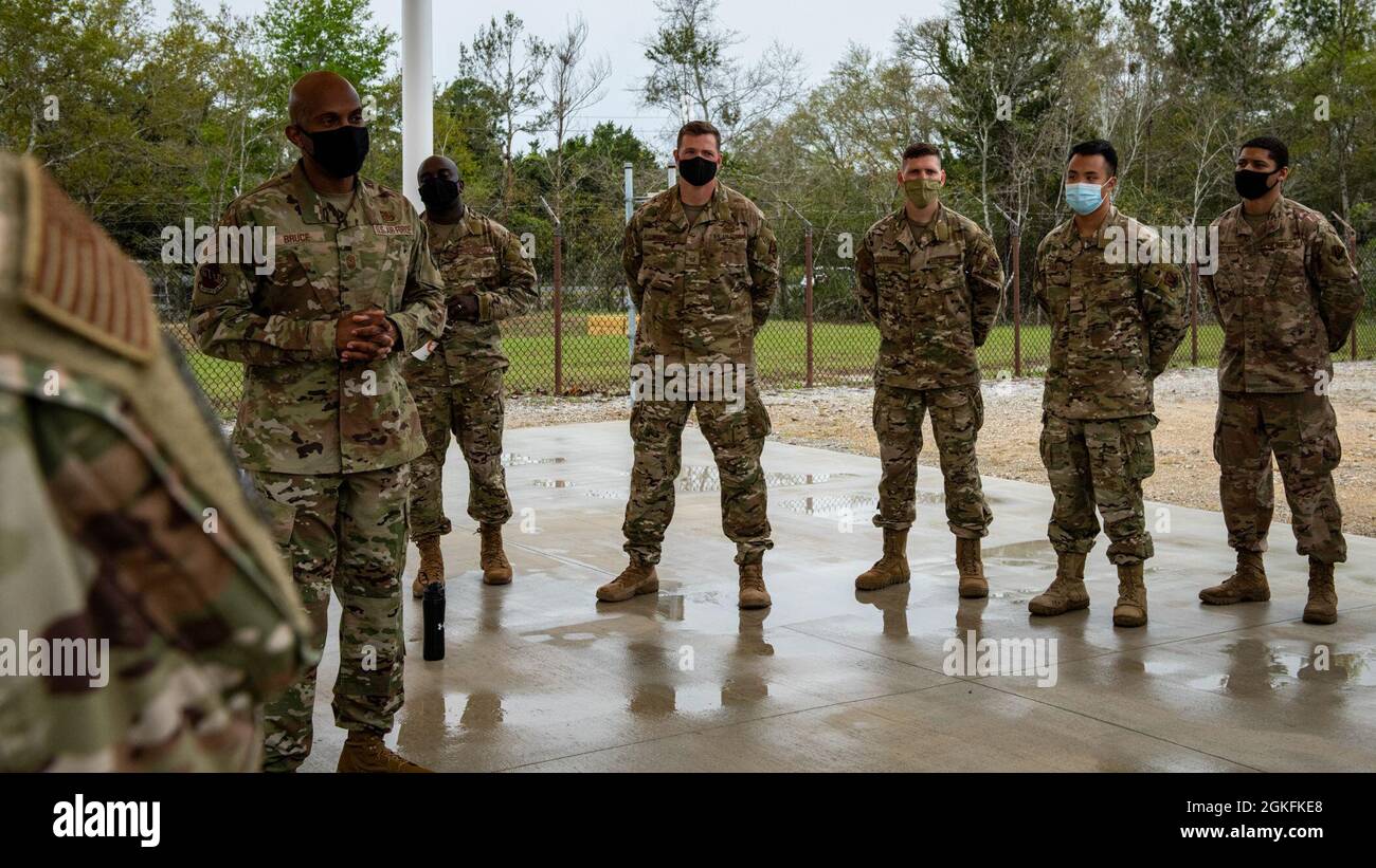 U.S. Air Force Chief Master Sgt. Kenneth Bruce Jr., Command Chief of ...