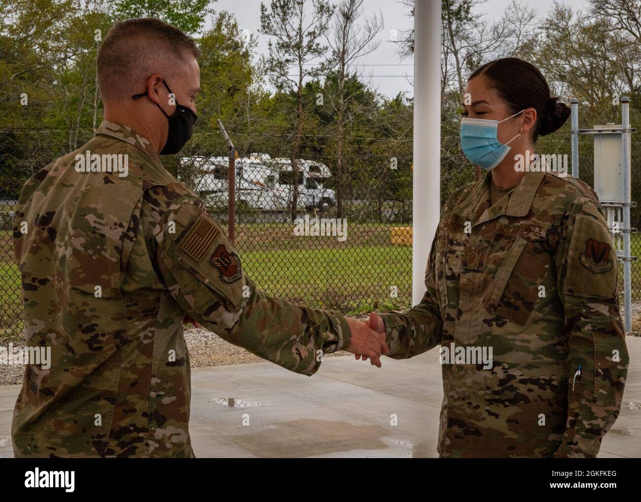 U.S. Air Force Lt. Gen. Timothy Haugh, commander of 16th Air Force (Air ...