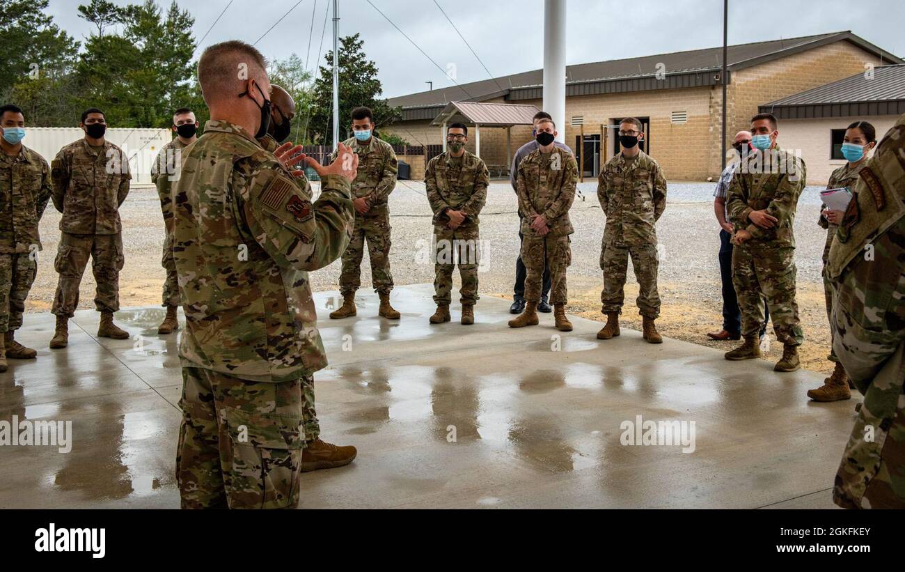 U.S. Air Force Lt. Gen. Timothy Haugh, commander of 16th Air Force (Air ...