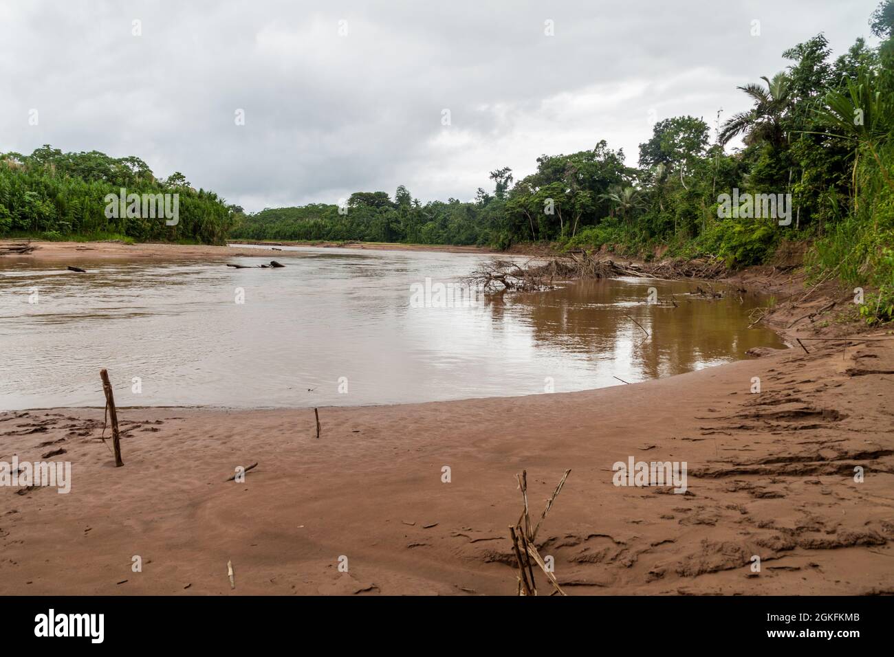 Beni river in National Park Madidi, Bolivia Stock Photo - Alamy