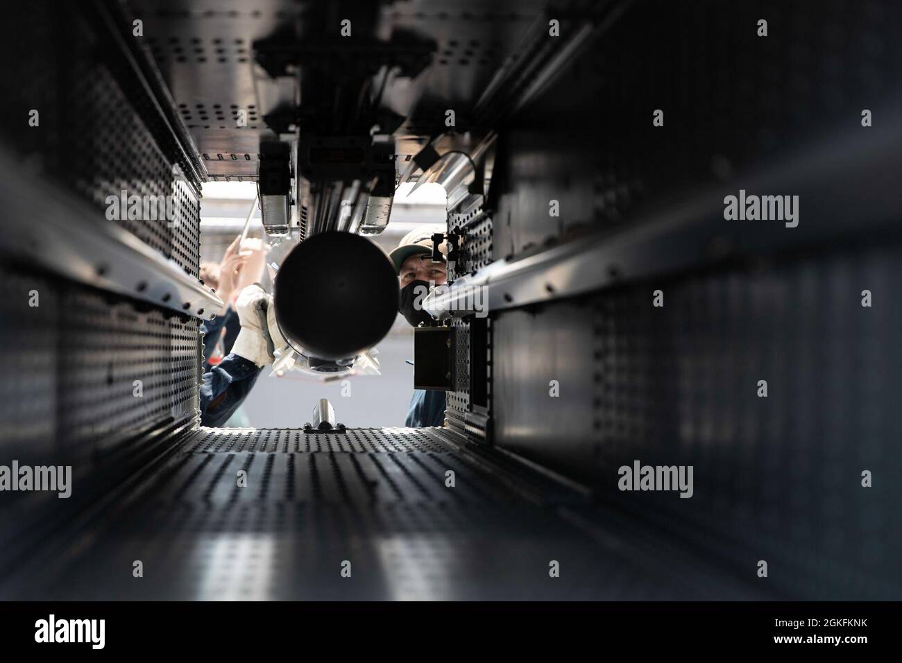 Sailors assigned to USS Gerald R. Ford's (CVN 78) combat systems ...