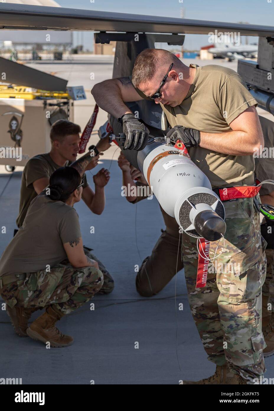 Staff Sergeant Andrew Weisenberger, Airman First Class Caleb ...