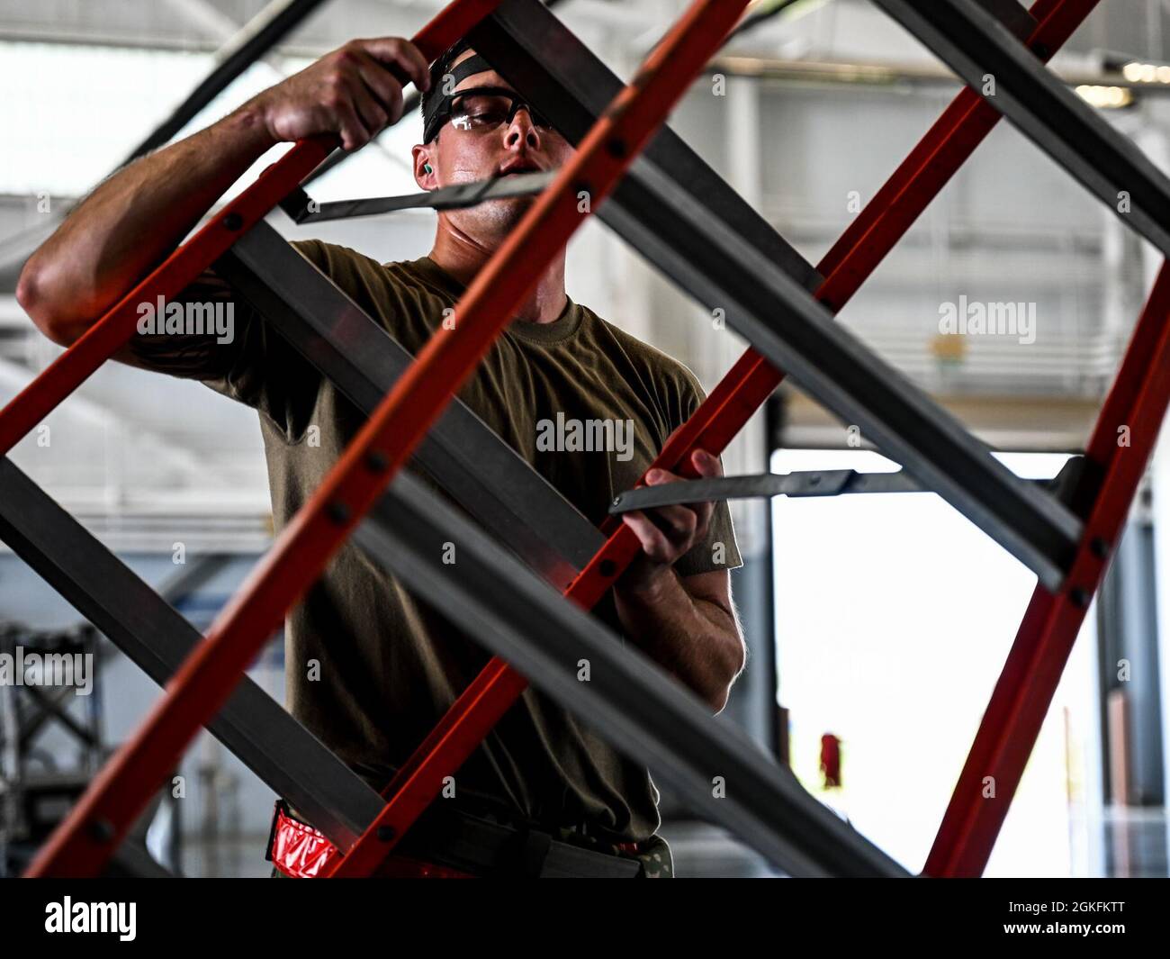 Staff Sgt. Seth Blackwood, 2nd Aircraft Maintenance Squadron weapons ...