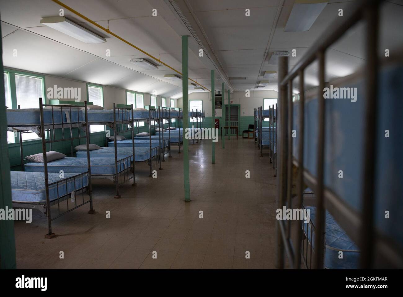 FORT MCCLELLAN, Ala. – Inside one of Ft. McClellan’s aging barracks ...