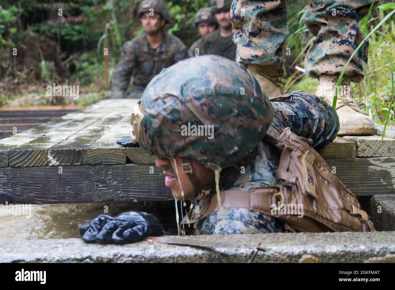 A U.S. Marine with Battalion Landing Team 3/4, 31st Marine ...