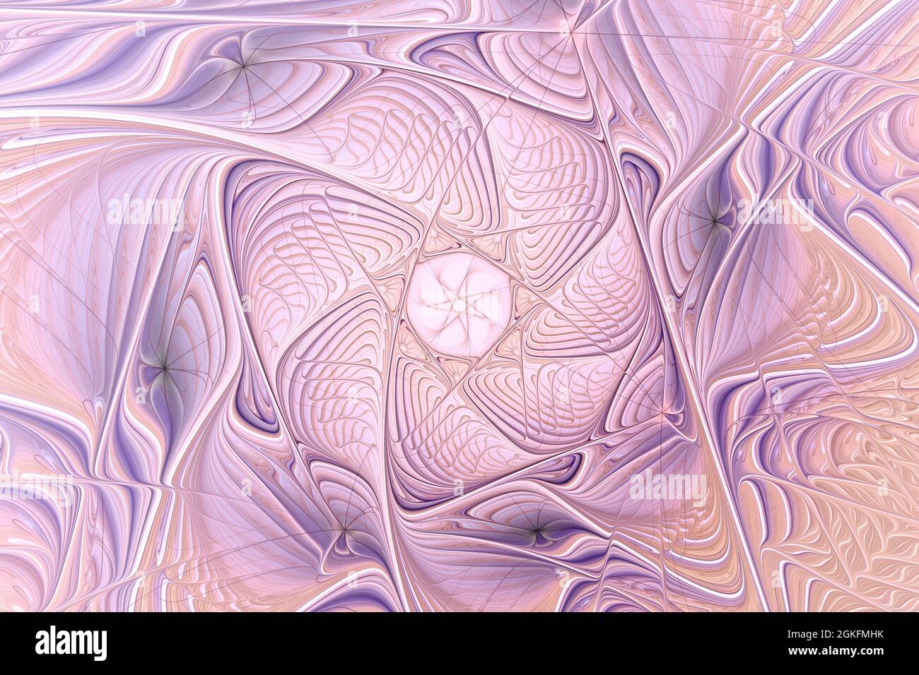 Illustration of soft purple patterns on a cream background Stock Photo ...